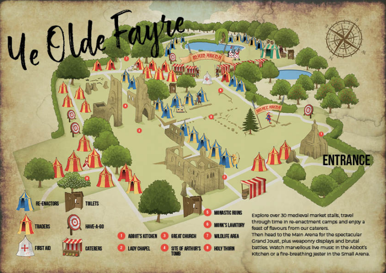 Information for Visitors - Glastonbury Abbey Medieval Fayre